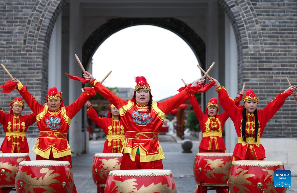 Distrito de Gucheng, em Hebei, transforma margens do Grande Canal em ...