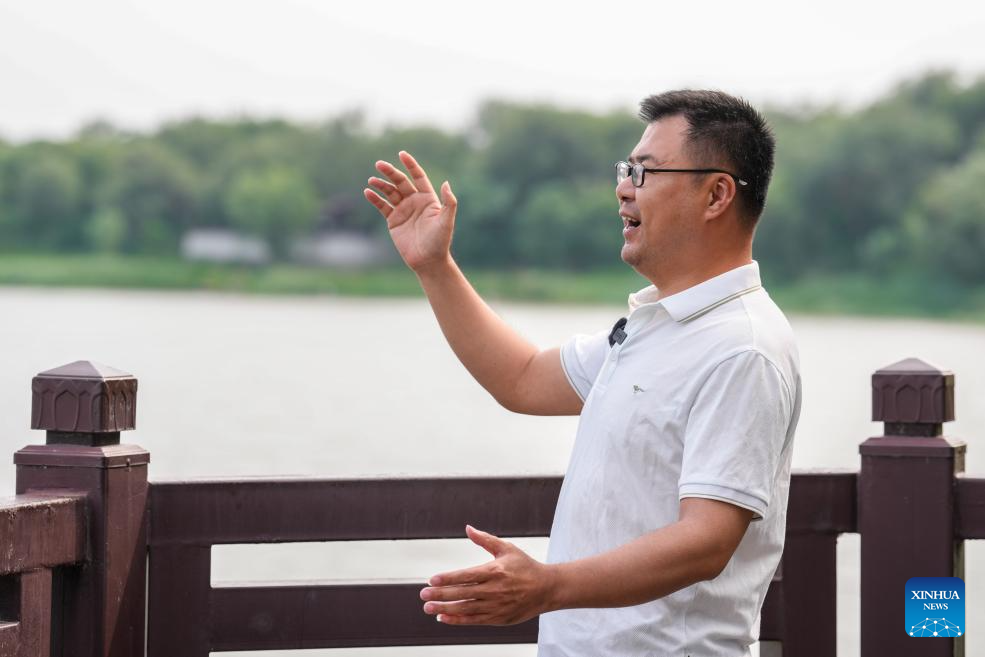 Distrito de Gucheng, em Hebei, transforma margens do Grande Canal em ...